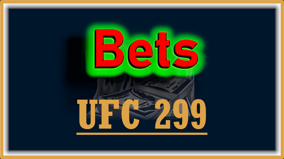 UFC 299 – Bets – The Degenerate Mark